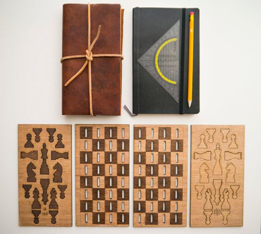 Flat design meets Moleskine notebooks meets... chess? | Creative Bloq