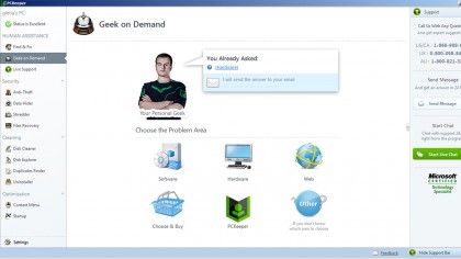 Setup and features - PCKeeper Live review - Page 2 | TechRadar