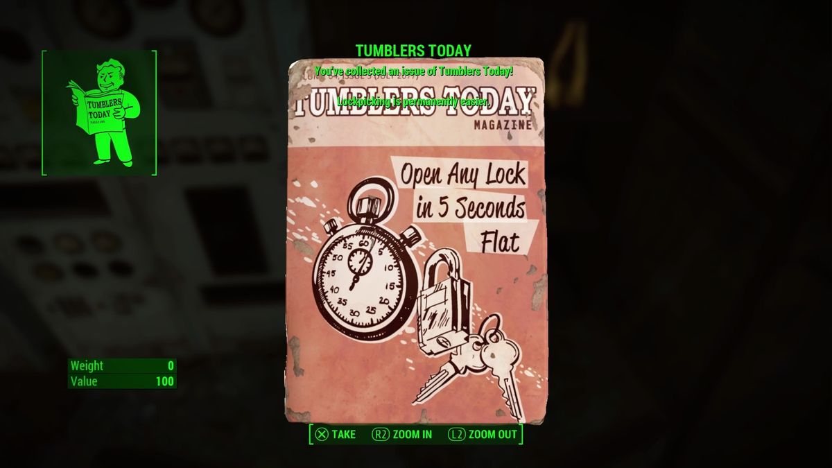 Fallout 4 Tumblers Today - Fallout 4 Comic Book and Magazine Locations ...