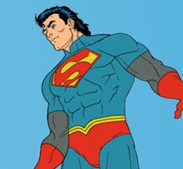 Infographic traces Superman's suit through the ages | Creative Bloq