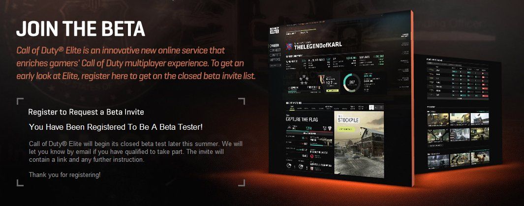 Call of Duty Elite closed beta taking applications now | PC Gamer