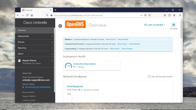 OpenDNS Umbrella Prosumer review | TechRadar
