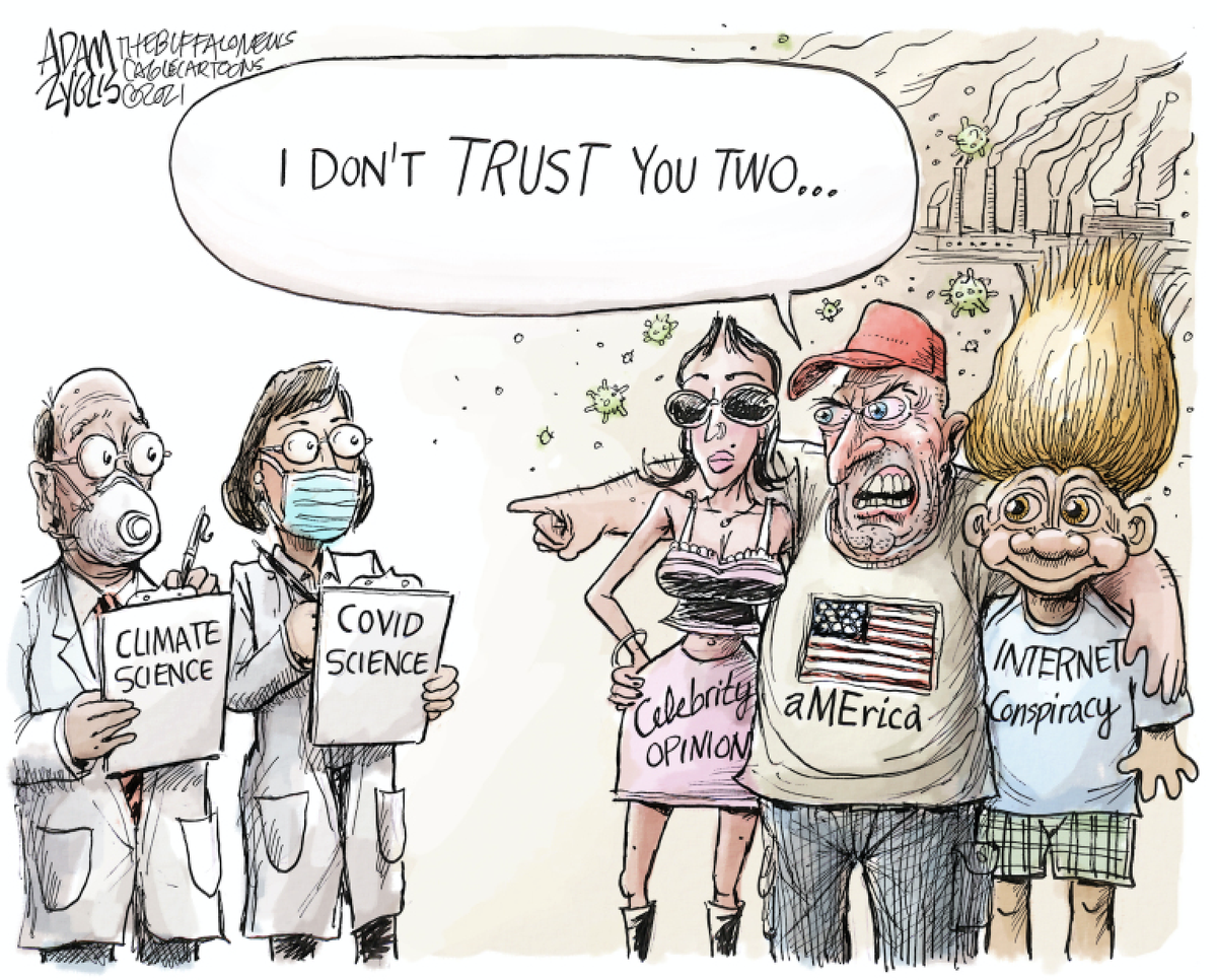 trust from anti-vaxxers | The Week