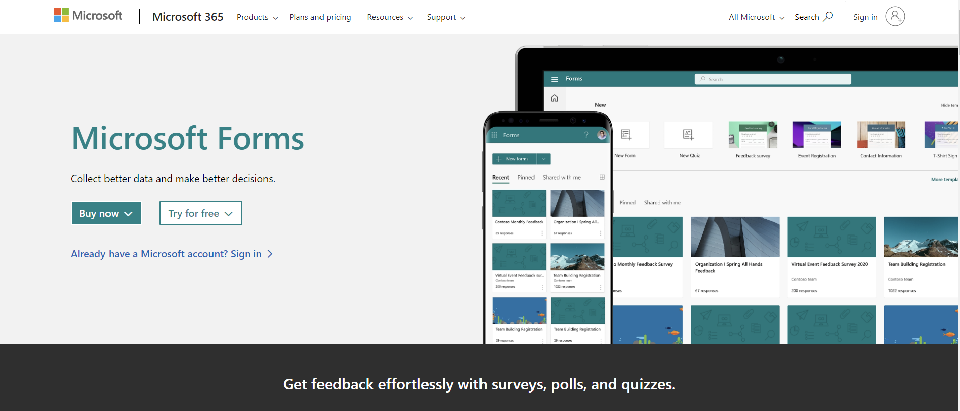Microsoft Forms review | TechRadar