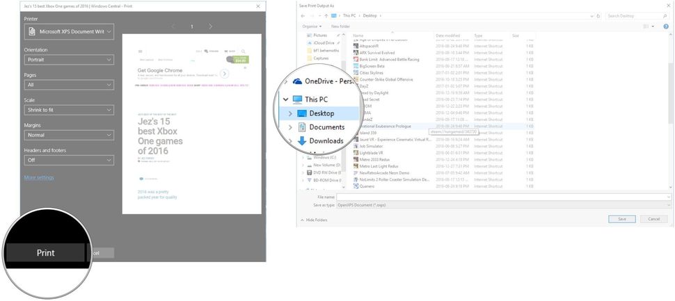 How to print from Edge for Windows 10 | Windows Central
