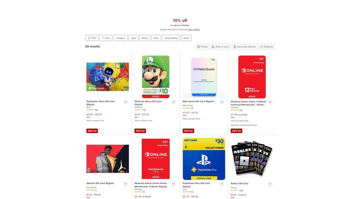 Get ahead of the Black Friday game with these gift card offers to ...