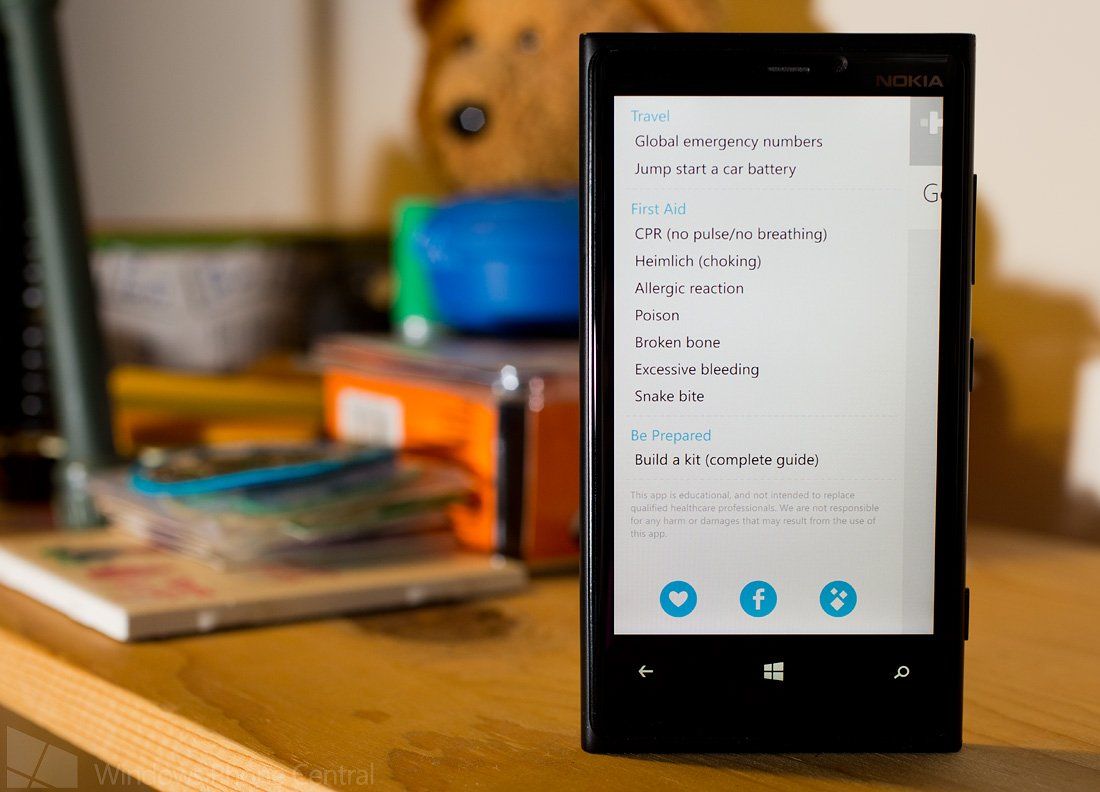 Emergency Kit, a first aid guide for your Windows Phone 8 device ...