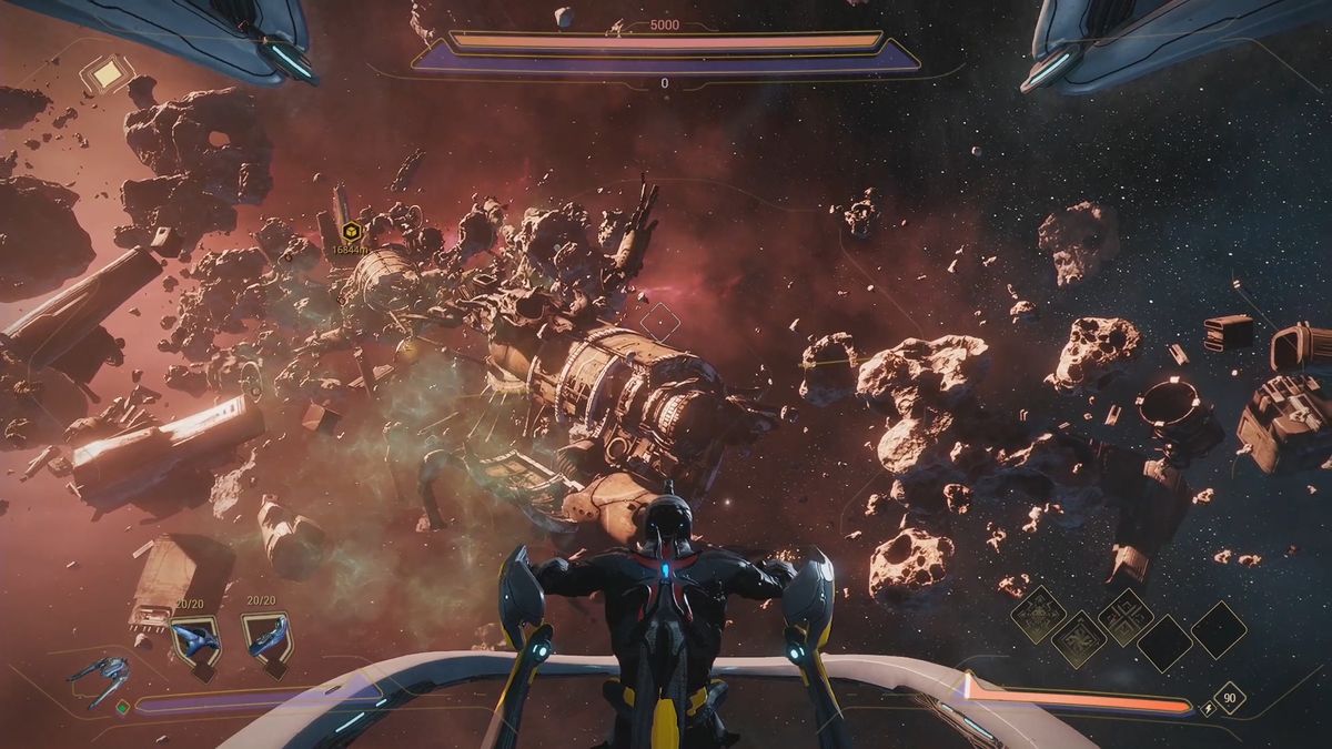 Warframe’s space flight update lets you steal enemy ships and call on ...