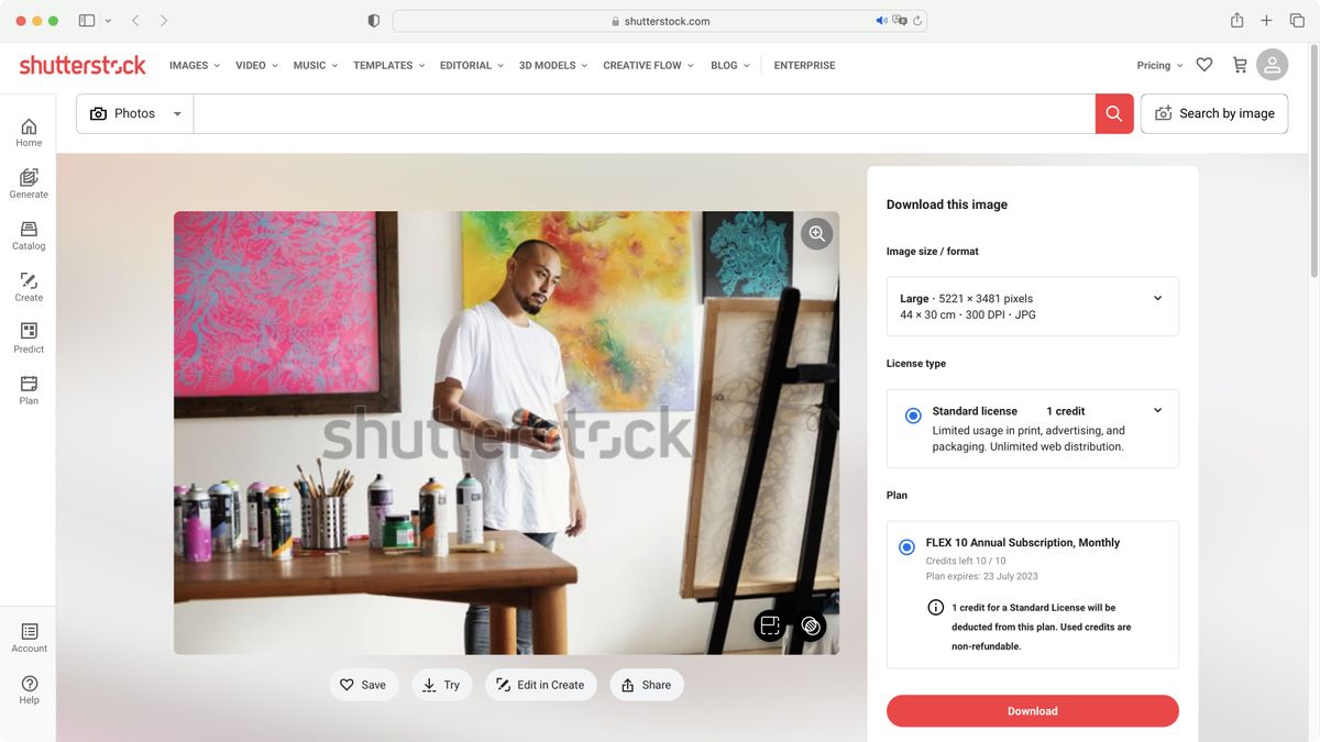 Shutterstock review | TechRadar