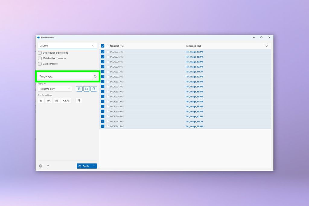 How to use PowerRename on Windows 11 | Tom's Guide