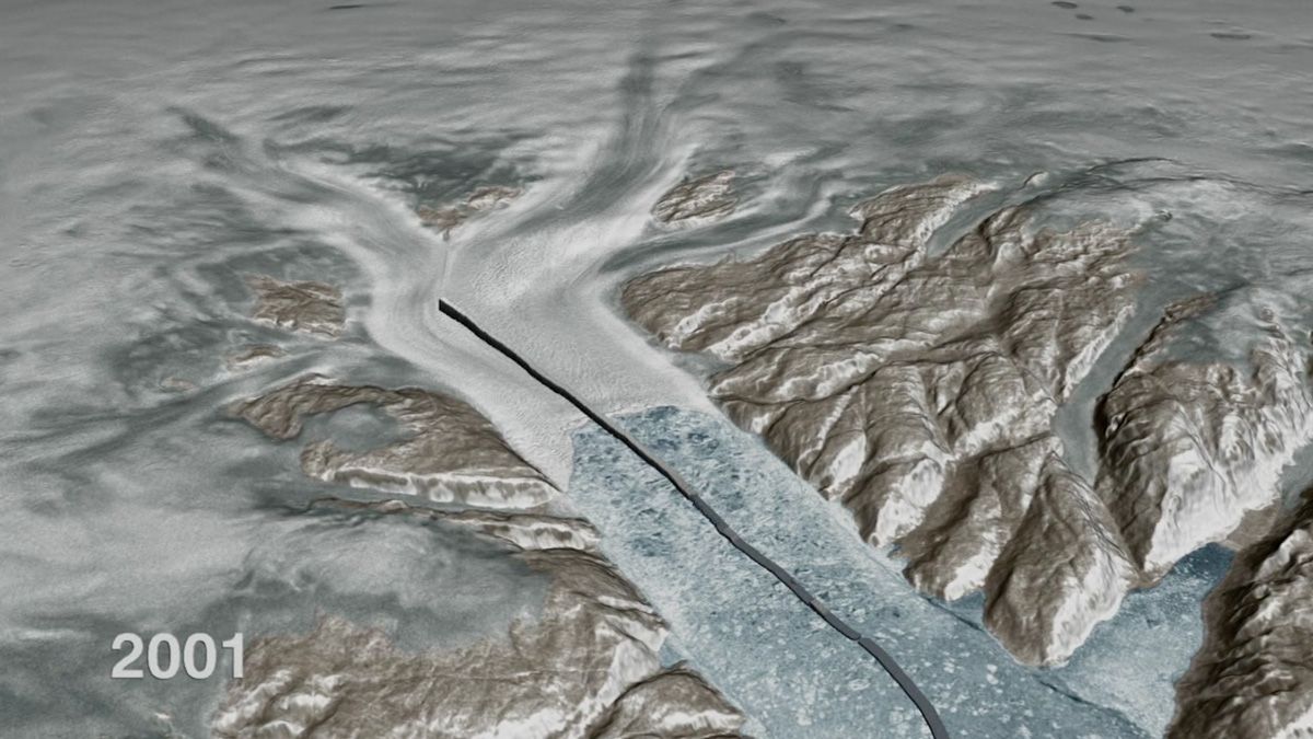 These Stunning 3D Images Reveal How a Massive Greenland Glacier Has ...