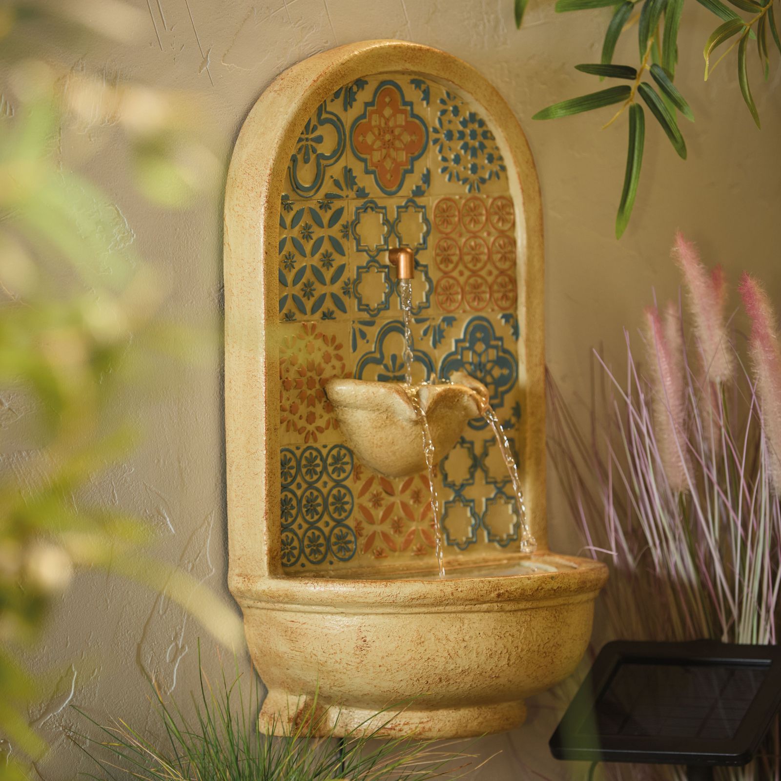 We're in love with Aldi's stunning £50 mosaic water feature | Ideal Home
