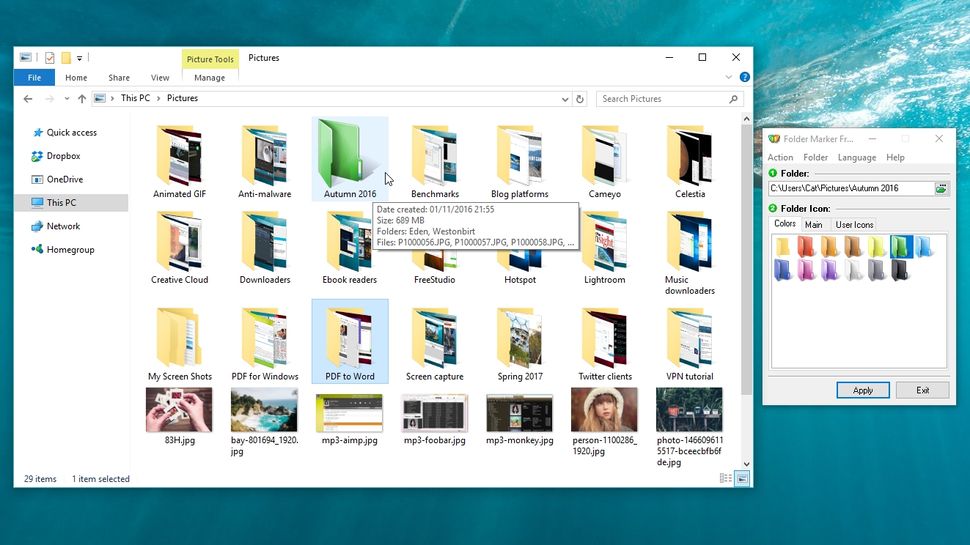 How to color-code files and folders in Windows 10 | TechRadar