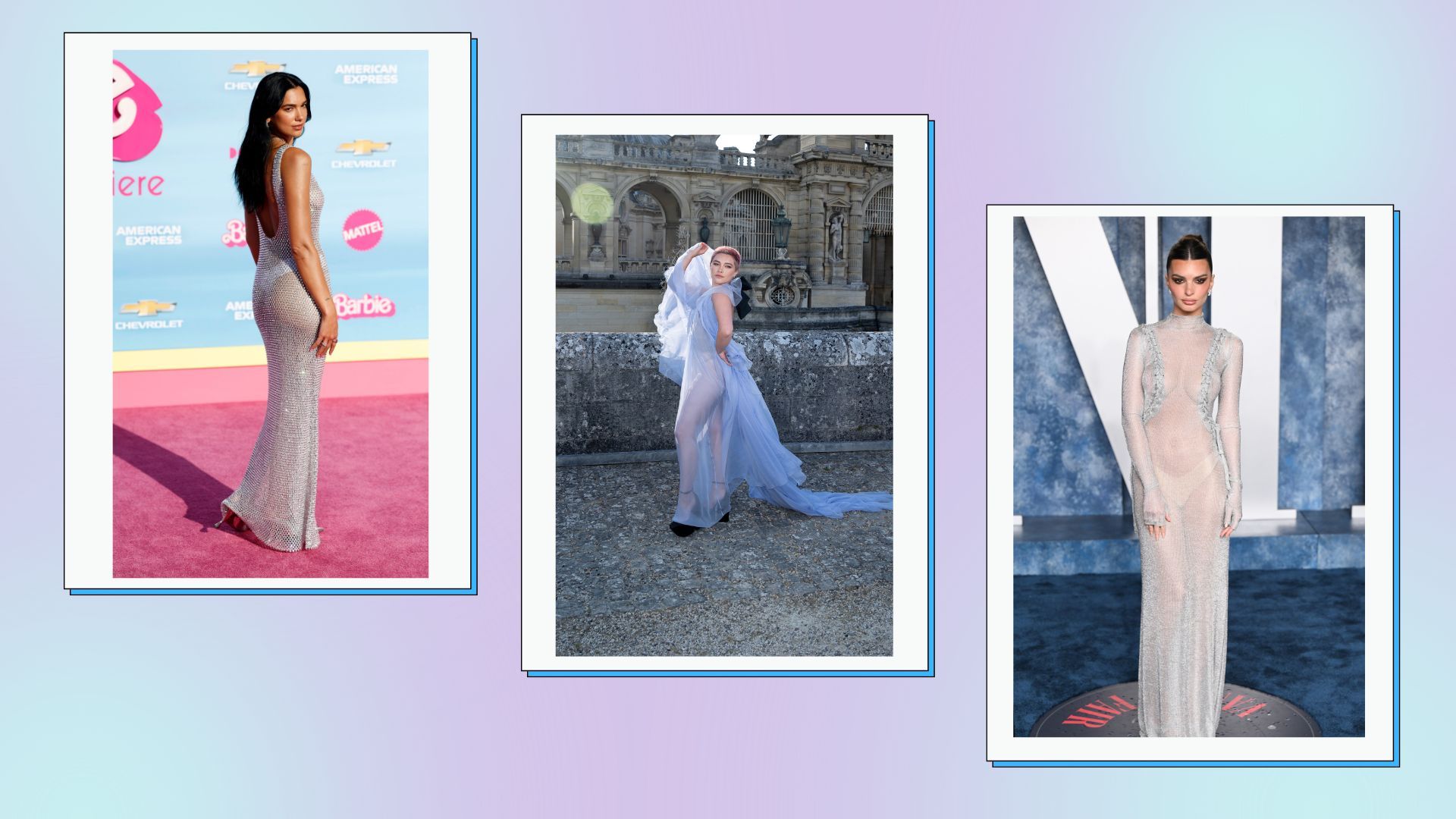 How to wear the sheer dress trend IRL like your fave celebs | My ...