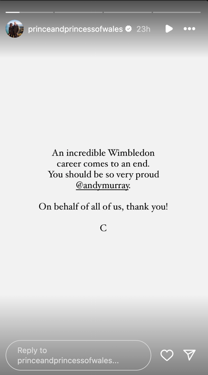 Princess Kate Sends Surprise Message to Tennis Legend Andy Murray ...