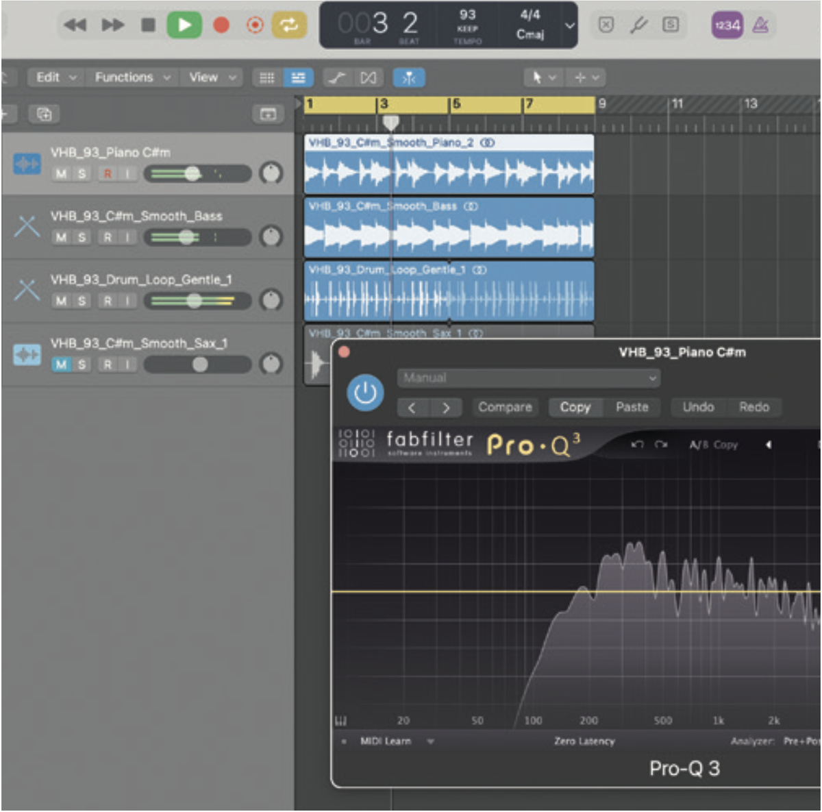 “We can sidechain one track to another and make it so that the primary ...