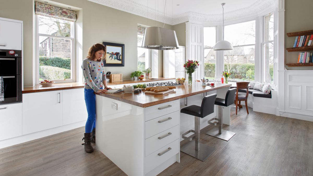Real home: a bright new kitchen with lovely views | Real Homes