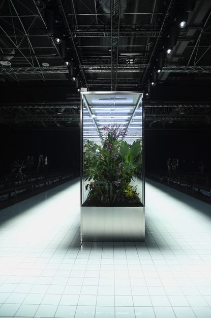 This season’s most dramatic runway sets, from curtains of slime to ...