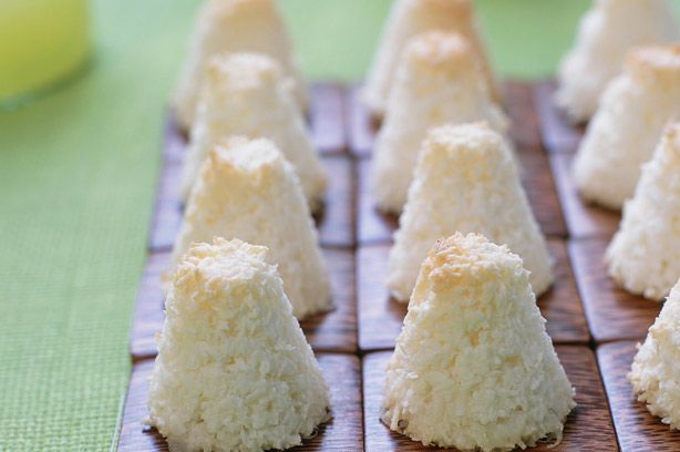 Coconut pyramids | Snack Recipes | GoodtoKnow