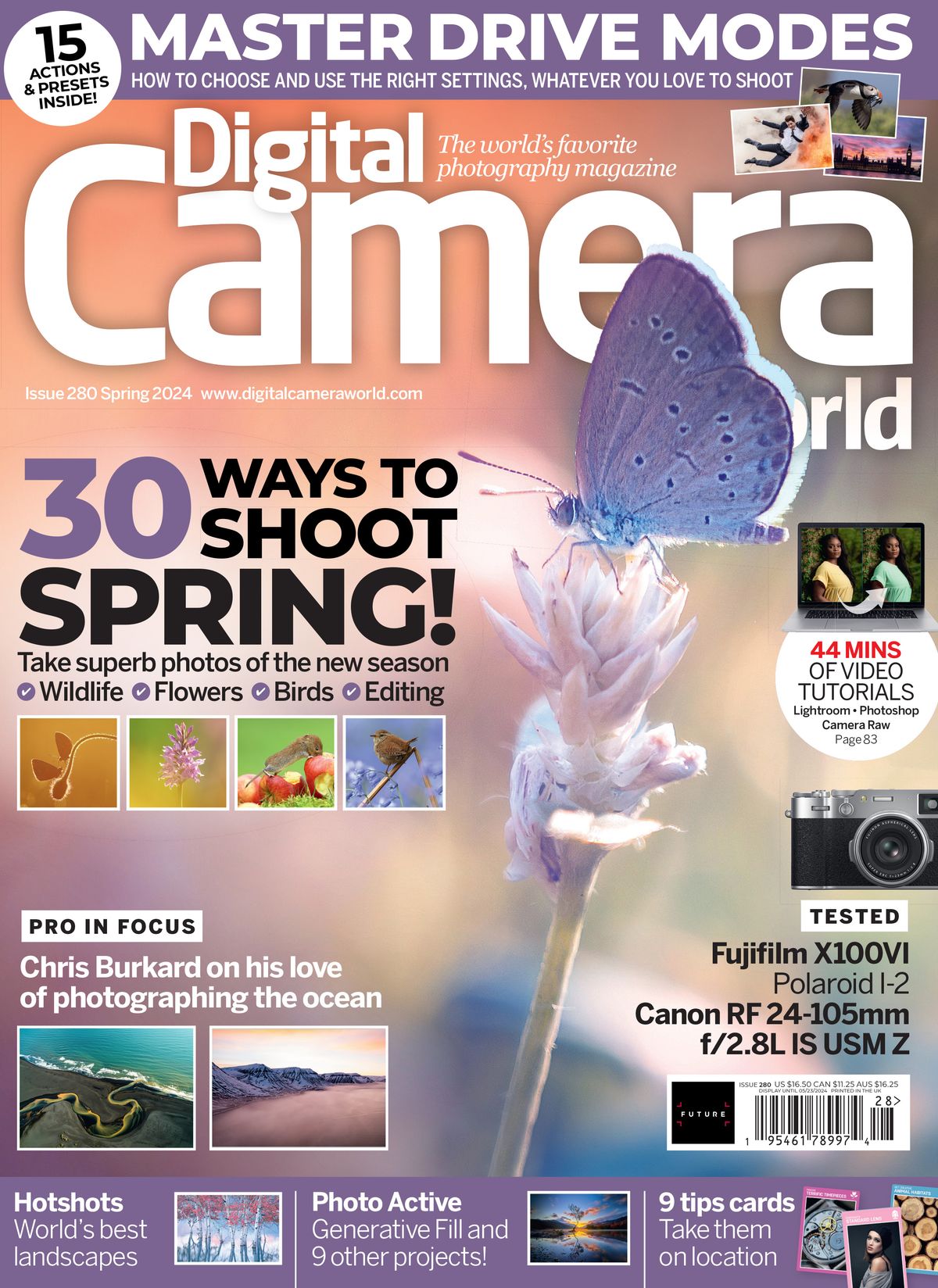 Get 15 bonus gifts with the Spring 2024 issue of Digital Camera ...