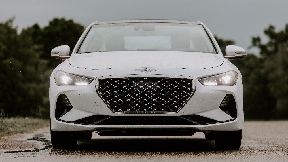 The collision detection on the 2019 Genesis G70 actually worked in a ...