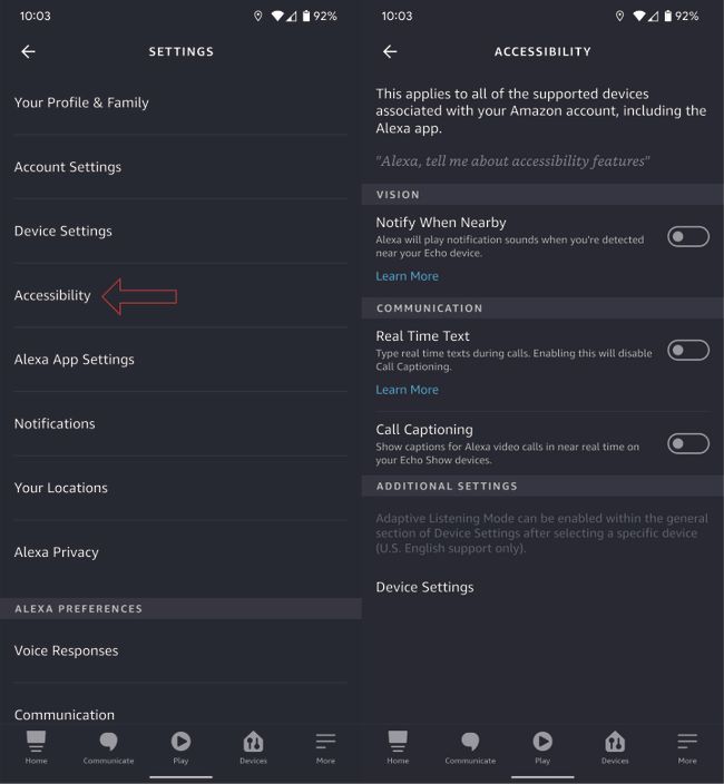 How to discover and enable Amazon Alexa's accessibility features | Android Central