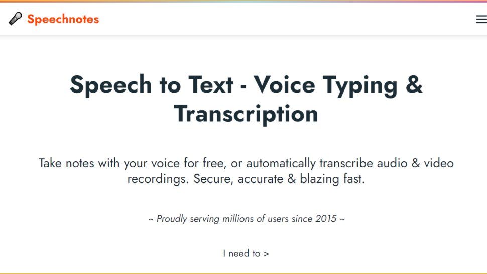 Best speech-to-text app of 2025 | TechRadar