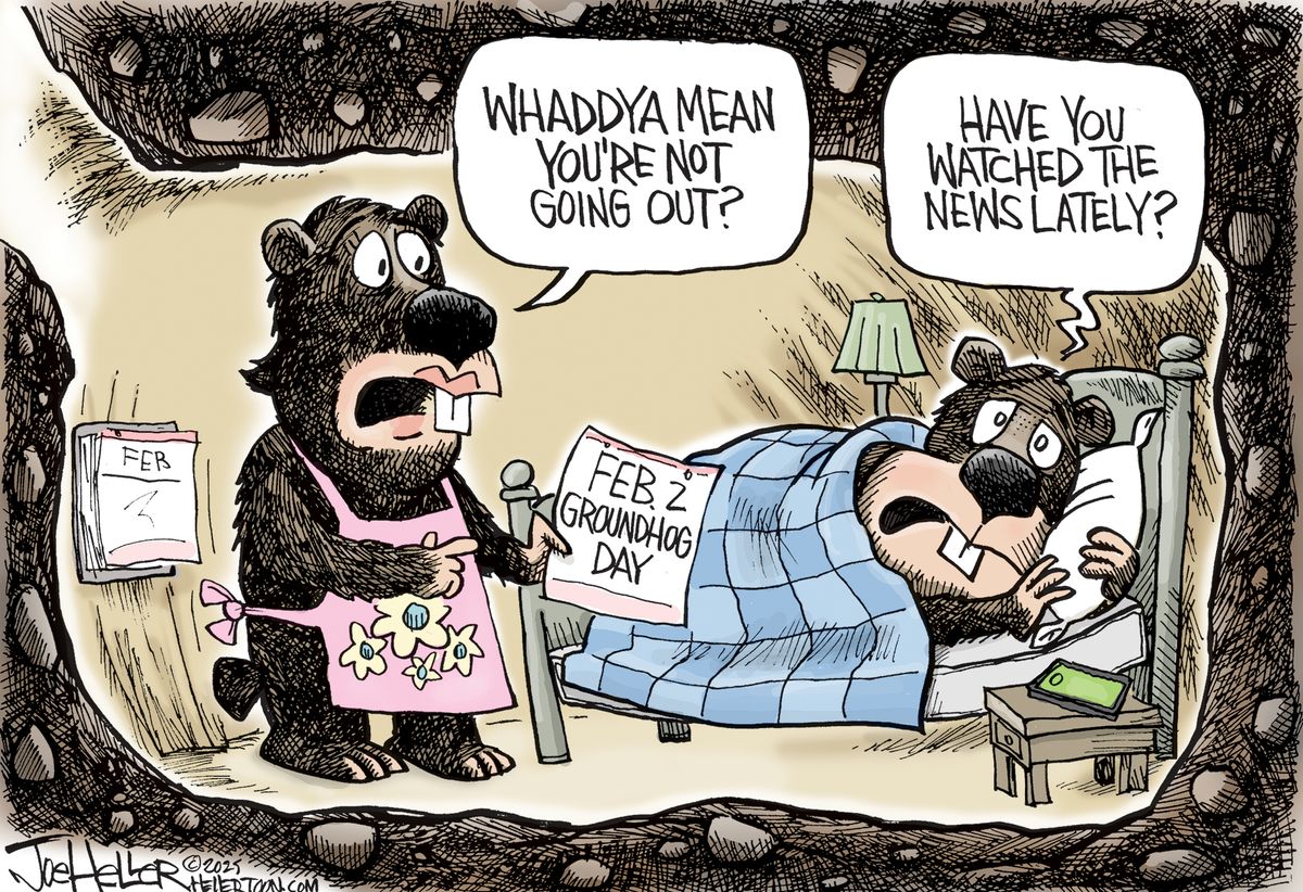 Today's political cartoons - February 2, 2025 | The Week