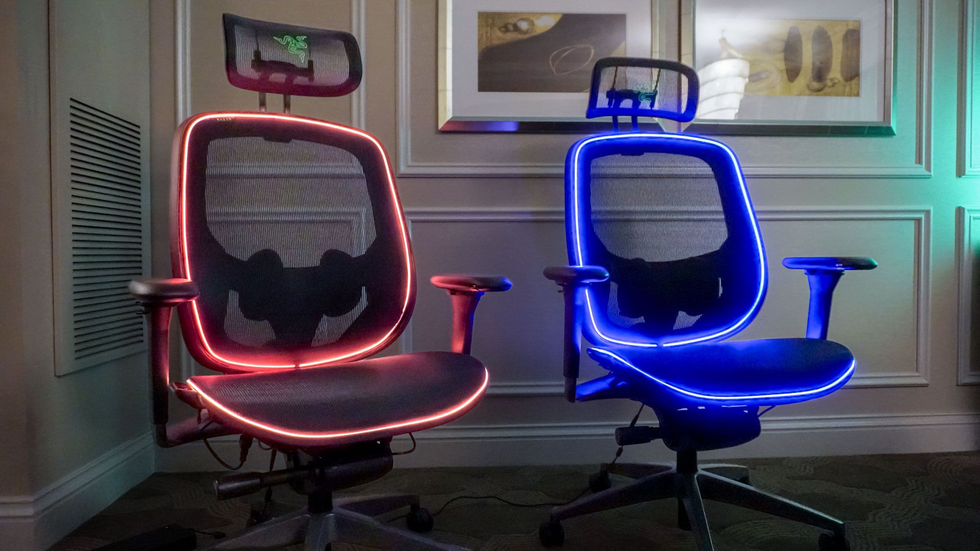 I just tried Razer’s new gaming chair that can heat you up or cool you ...