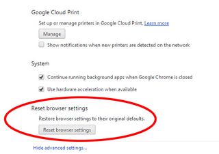 How to Reset Google Chrome | Tom's Guide