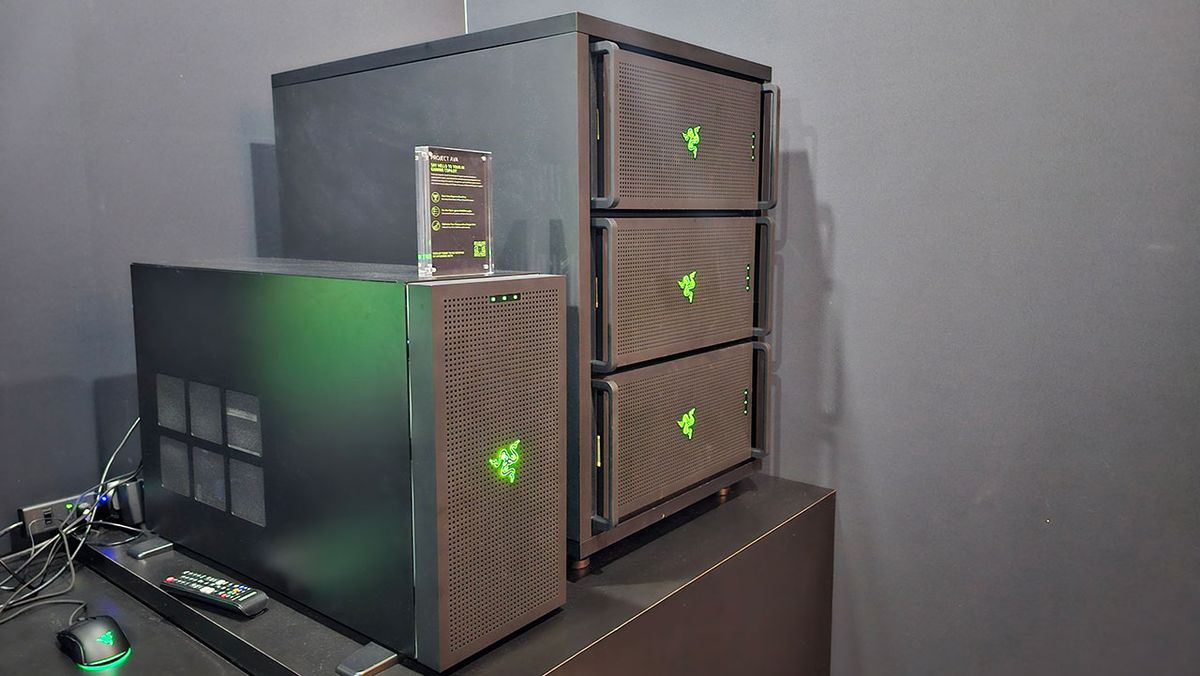 Razer showcases Project Ava AI gaming co-pilot and Project Arielle ...