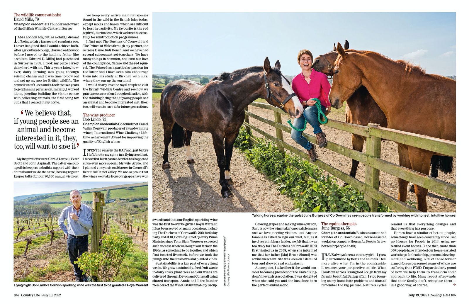 What's inside The Duchess of Cornwall's guest-edited issue of Country ...