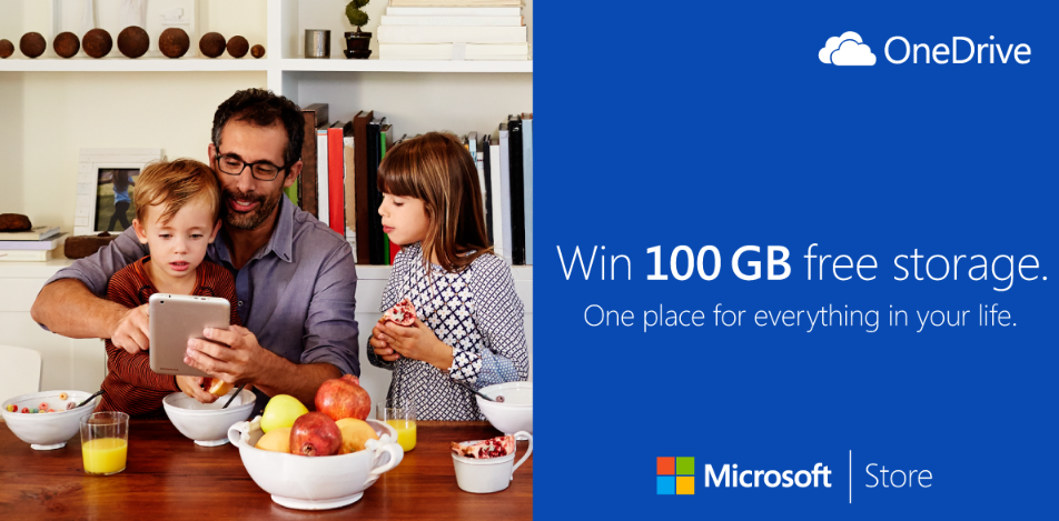 Go to a Microsoft Store, instantly grab 100 GB of free OneDrive storage ...