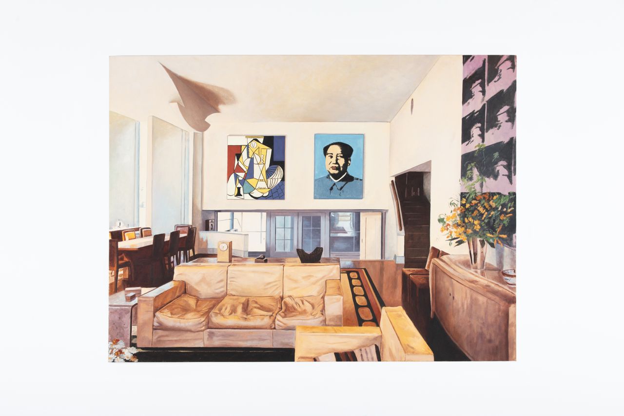 Brian Rideout's paintings blur the lines of time and reality | Wallpaper*