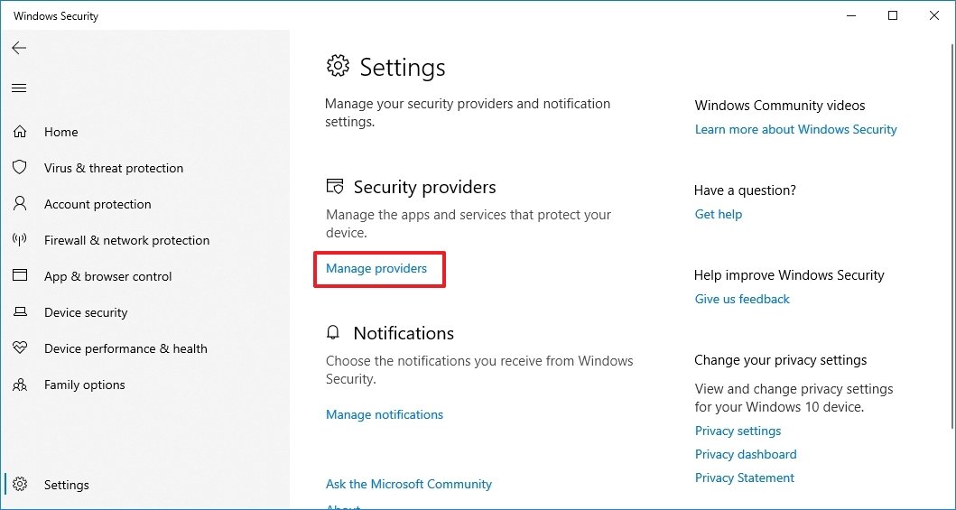 How to permanently disable Microsoft Defender Antivirus on Windows 10 ...