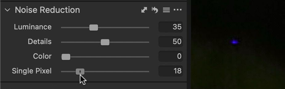 Fix hot pixels in Capture One: they're the bane of long exposure ...