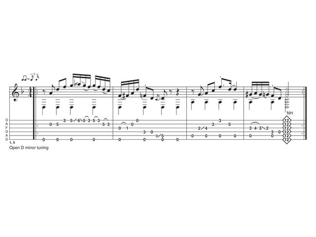 Acoustic guitar lesson: learn to play in open D minor tuning | MusicRadar