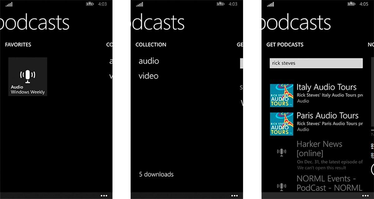 Windows Phone 8.1 will have a dedicated Bing podcast app | Windows Central