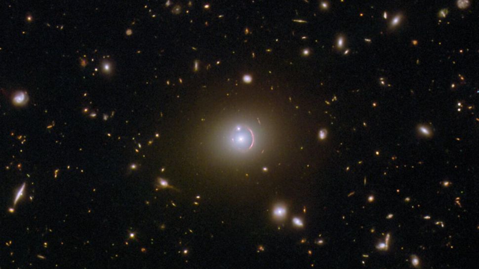 Stunning 'Einstein engagement ring' from the early universe is one of ...