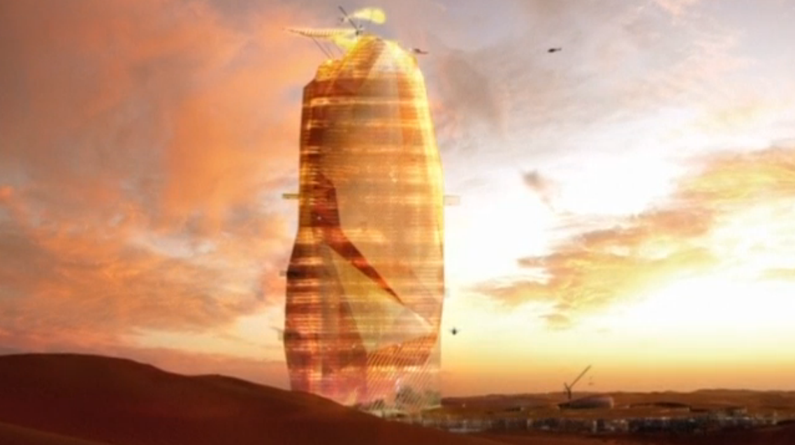 A futuristic vertical city is coming to the Sahara desert | The Week
