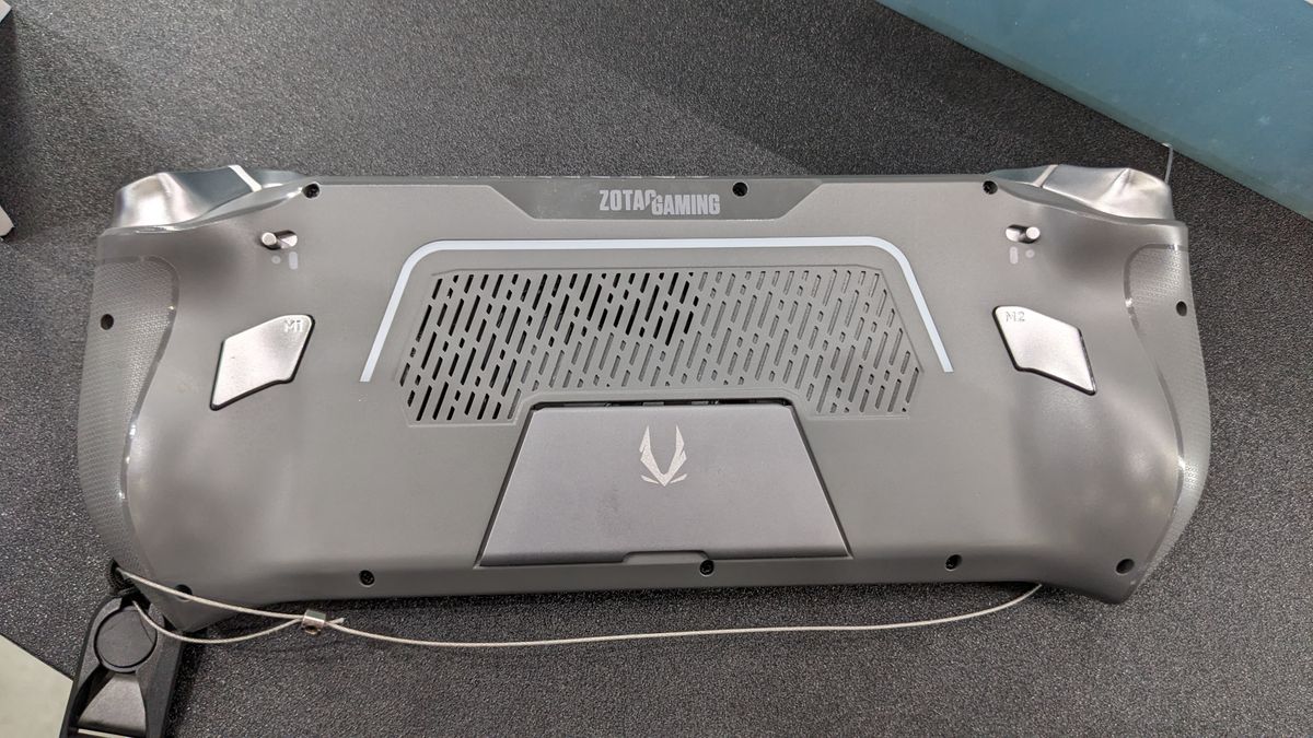 Zotac's Zone handheld gaming PC has adjustable triggers, eye-popping ...