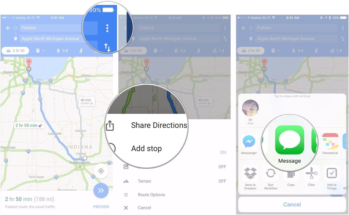 How to share location and directions with Google Maps | iMore