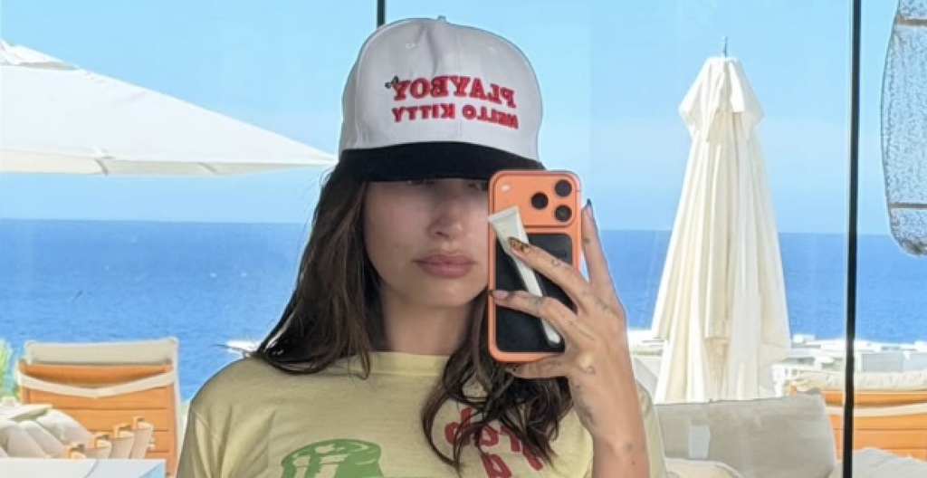 Hailey Bieber Shuns Holiday Dressing in $94 Bloomers and a String ...