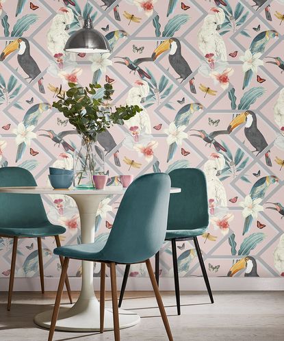 How to wallpaper a feature wall – which wall to paper, expert advice ...