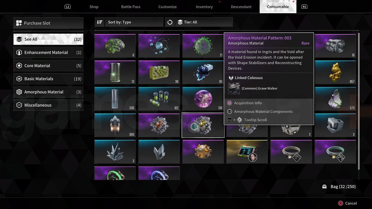 The First Descendant Amorphous Material explained | GamesRadar+