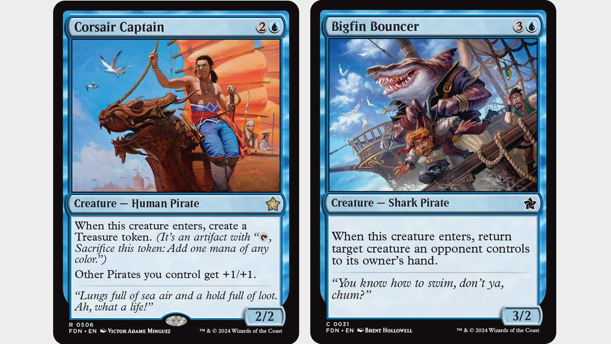 I already love this nasty MTG Foundations pirate deck, and you can see ...