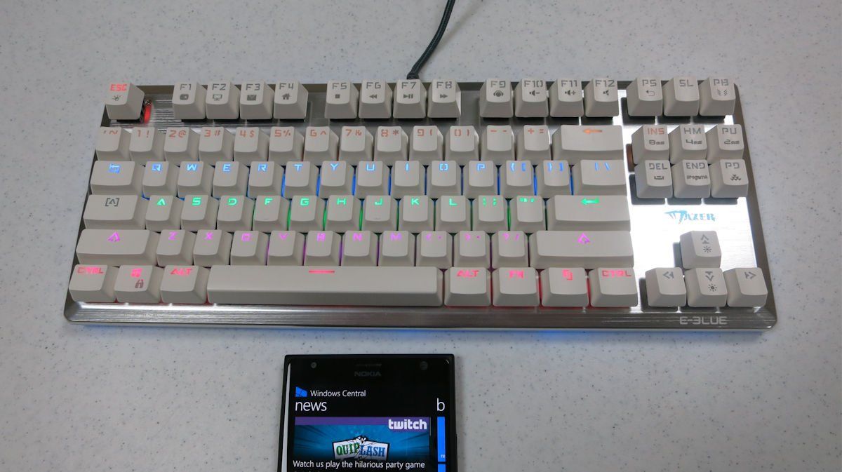 E-BLUE Mazer Mechanical Gaming Keyboard review | Windows Central