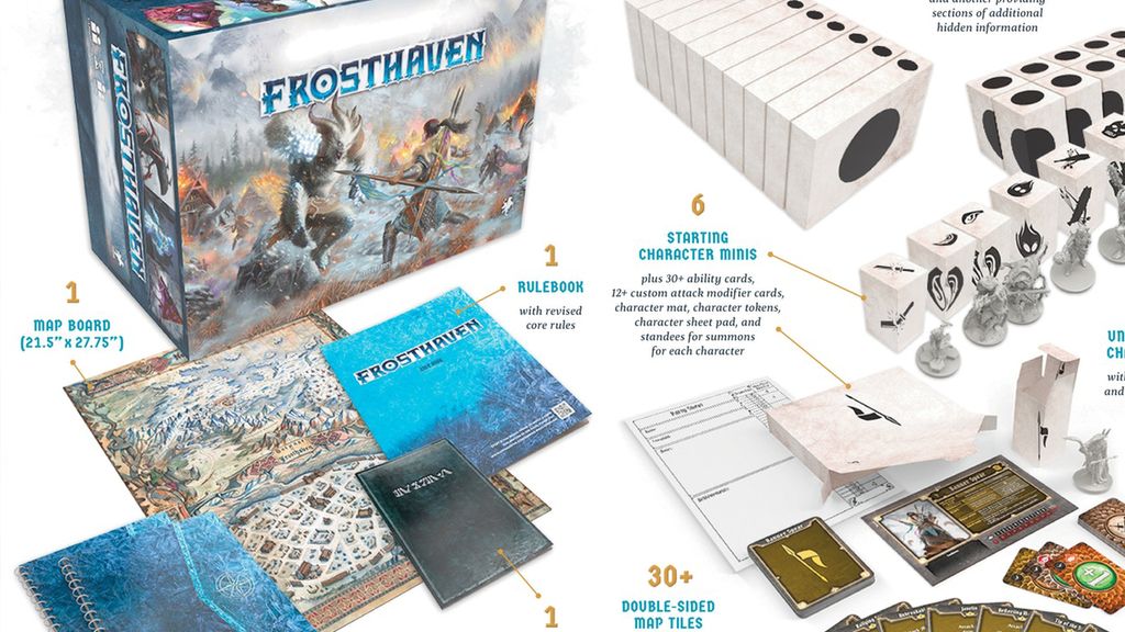 Frosthaven is the most successful board game Kickstarter ever - here's ...