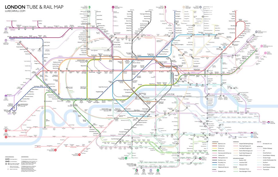 The iconic London Underground map could be getting a major redesign ...