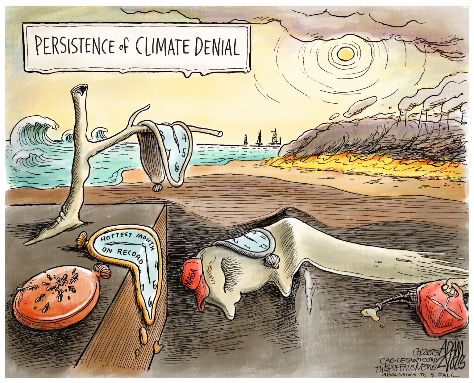 5 fiery cartoons about climate change | The Week